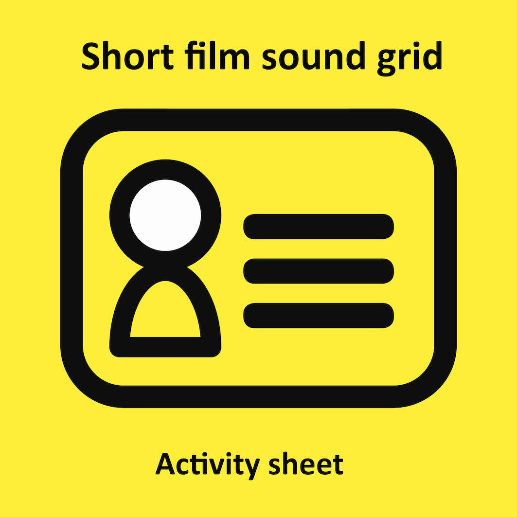 Short film sound grid activity sheet